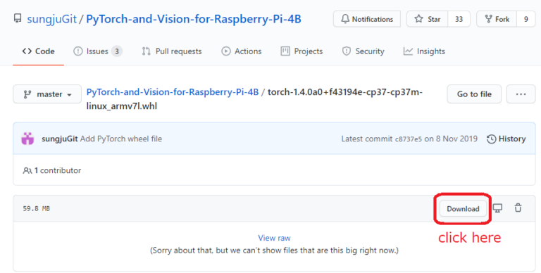 Raspberry Pi 4B にPyTorchとPyTorch Visionをインストール | いちりのテクの部屋