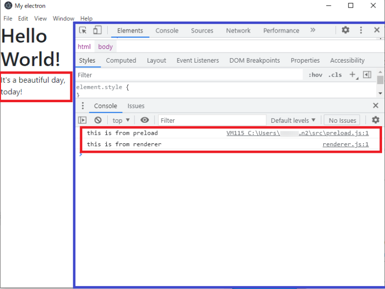 Electron WindowsでインストールからHello World, ビルドまで | いちりのテクの部屋