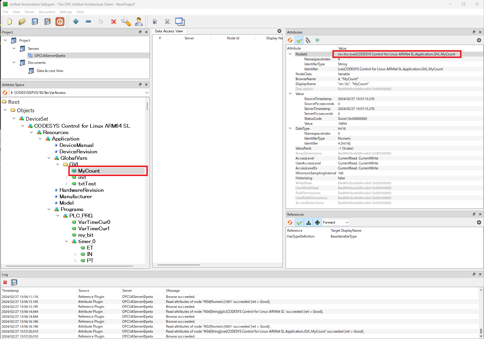 Codesys Control（runtime）の変数をpythonで取得1 Opc Ua いちりのテクの部屋 